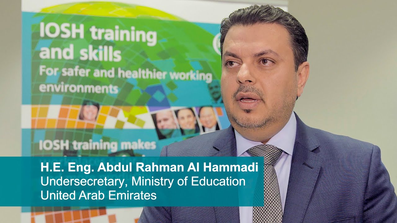 IOSH and the Ministry of Education in the UAE join forces – IOSH TV
